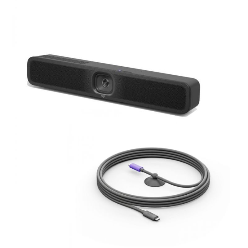 Logitech MeetUp 2 with Active USB Cable